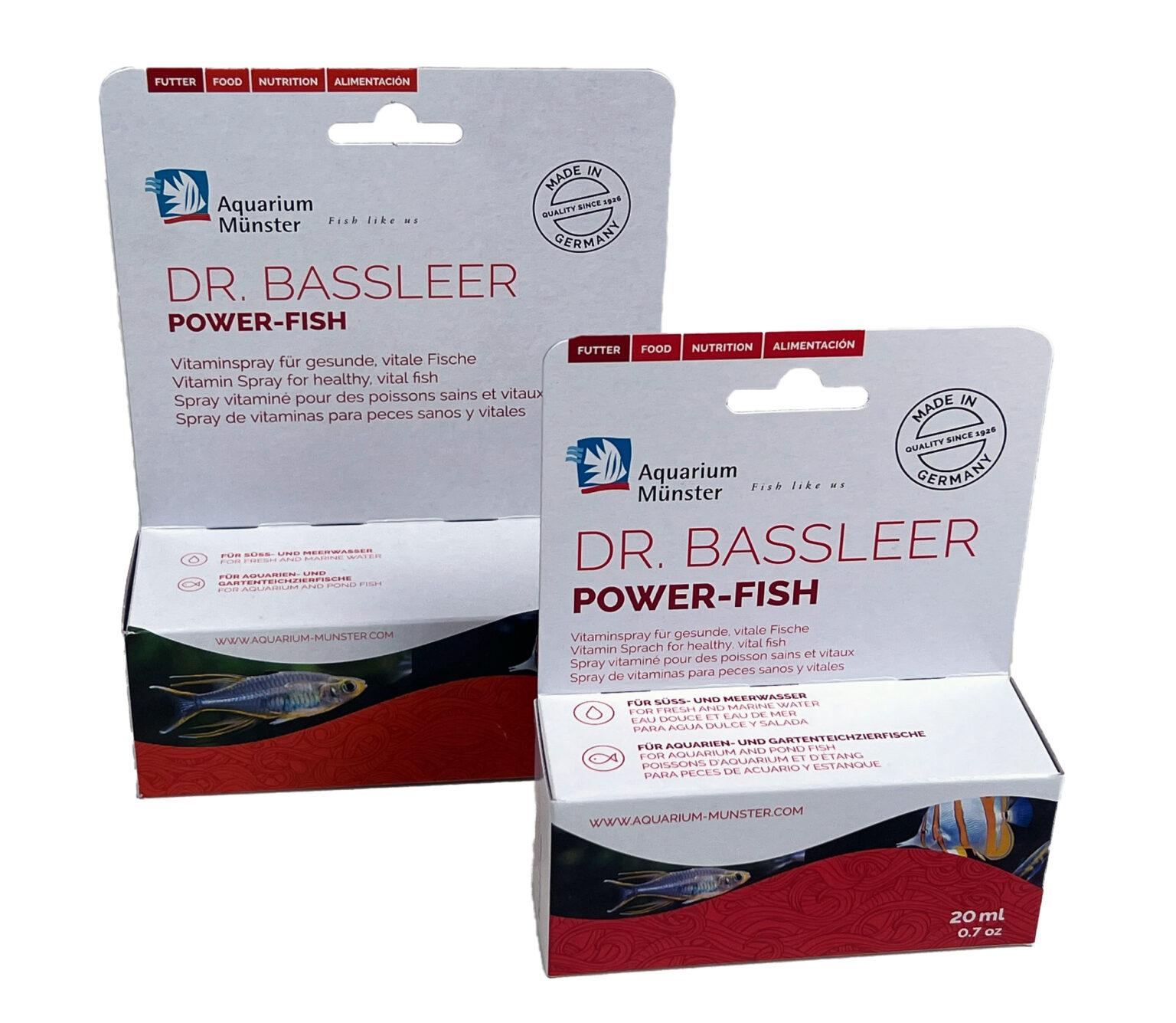 Nouveau format pour les vitamines Dr. Bassleer Power-Fish de chez ...