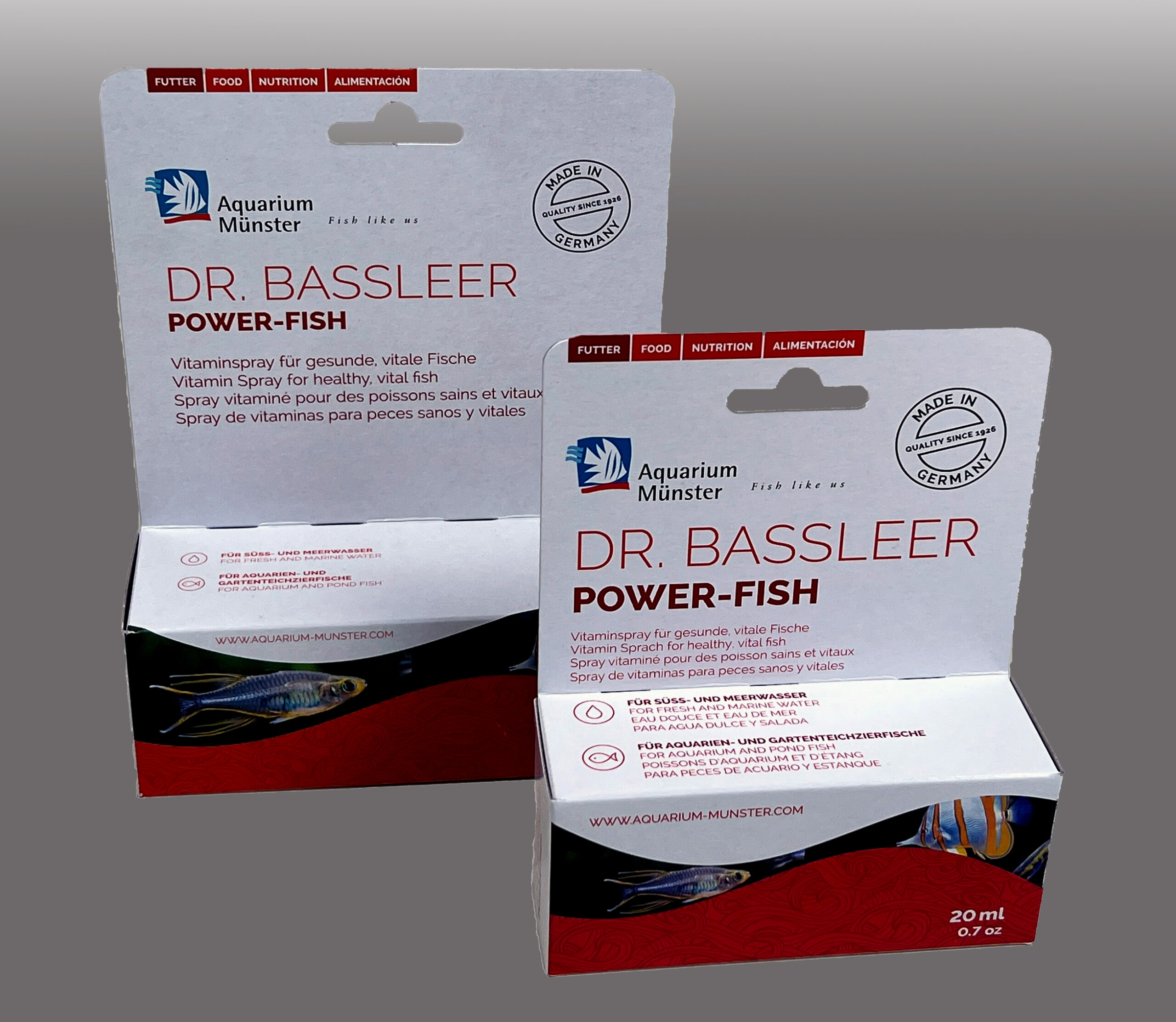 Nouveau format pour les vitamines Dr. Bassleer Power-Fish de chez ...