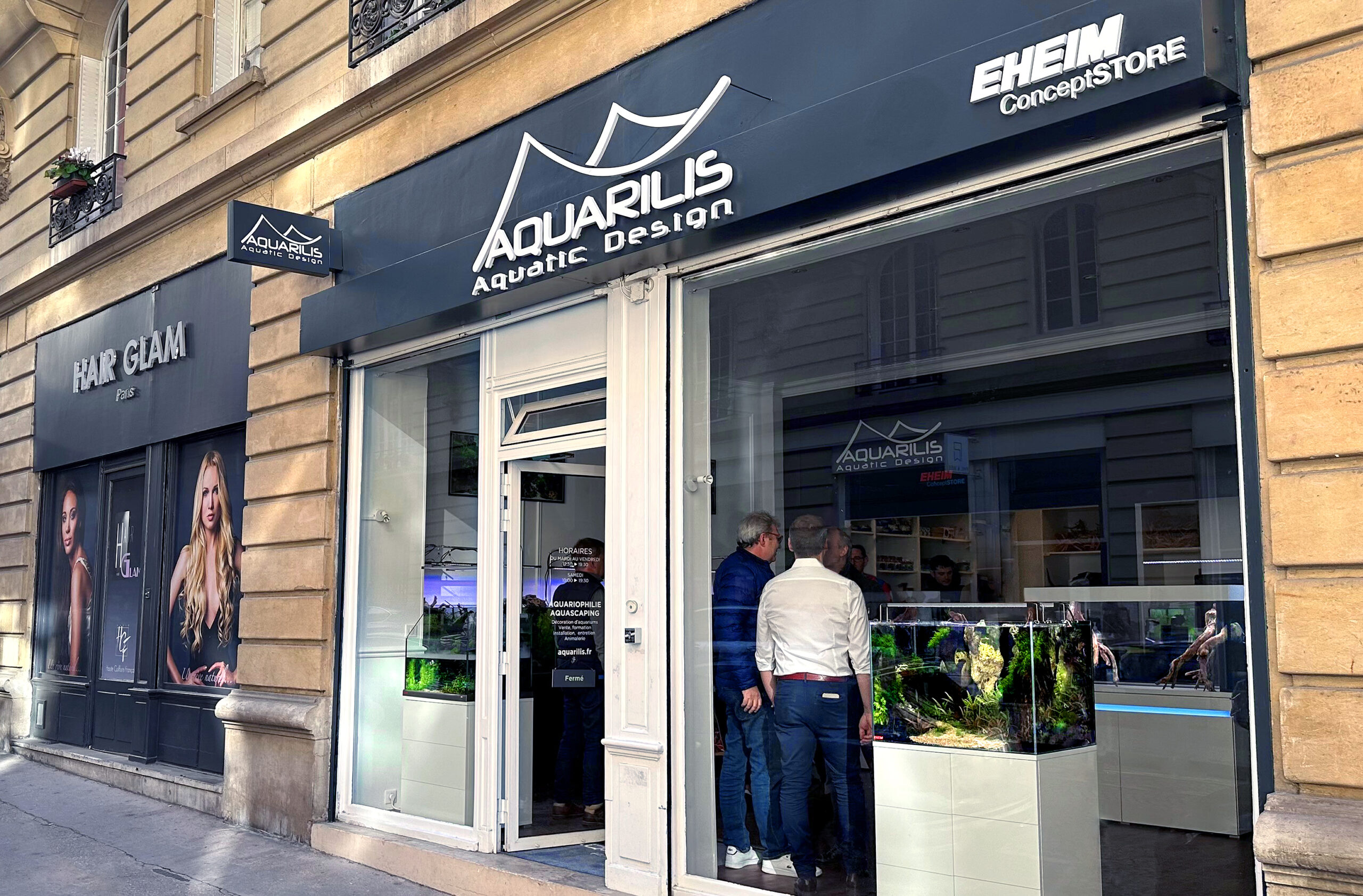 Découvrez Aquarilis Paris, avec le Eheim Conceptstore - Aqua News
